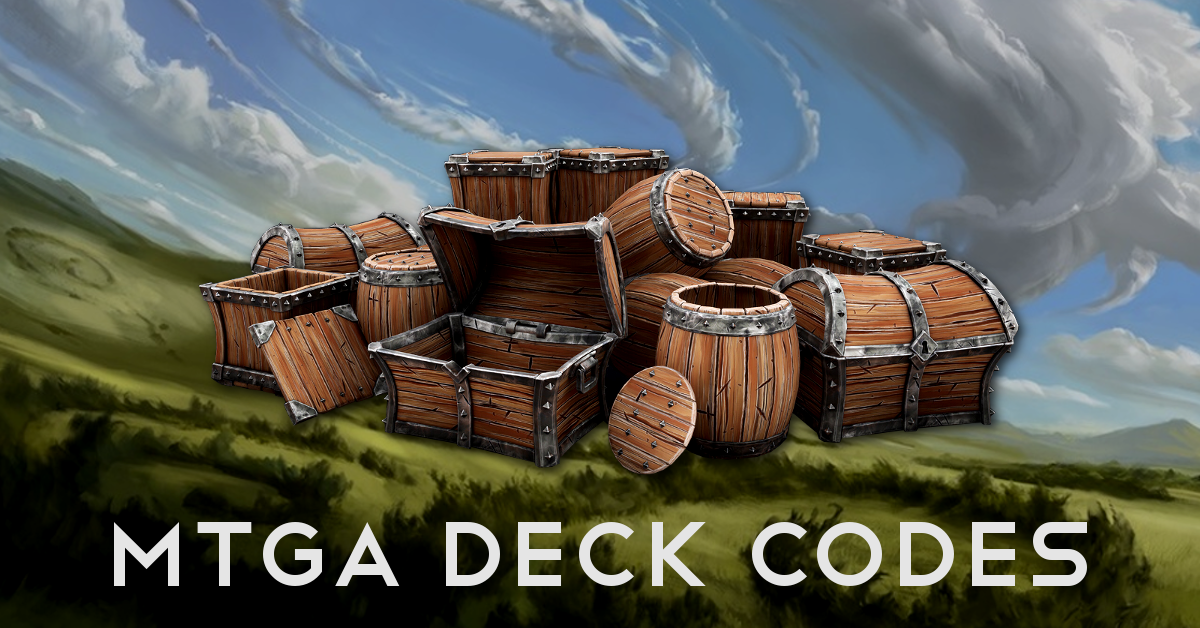 MTGA DECK CODES GUIDE – Gray Viking Games